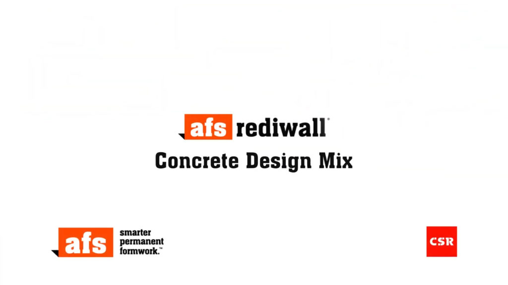 afs rediwall® | Smart Permanent Formwork